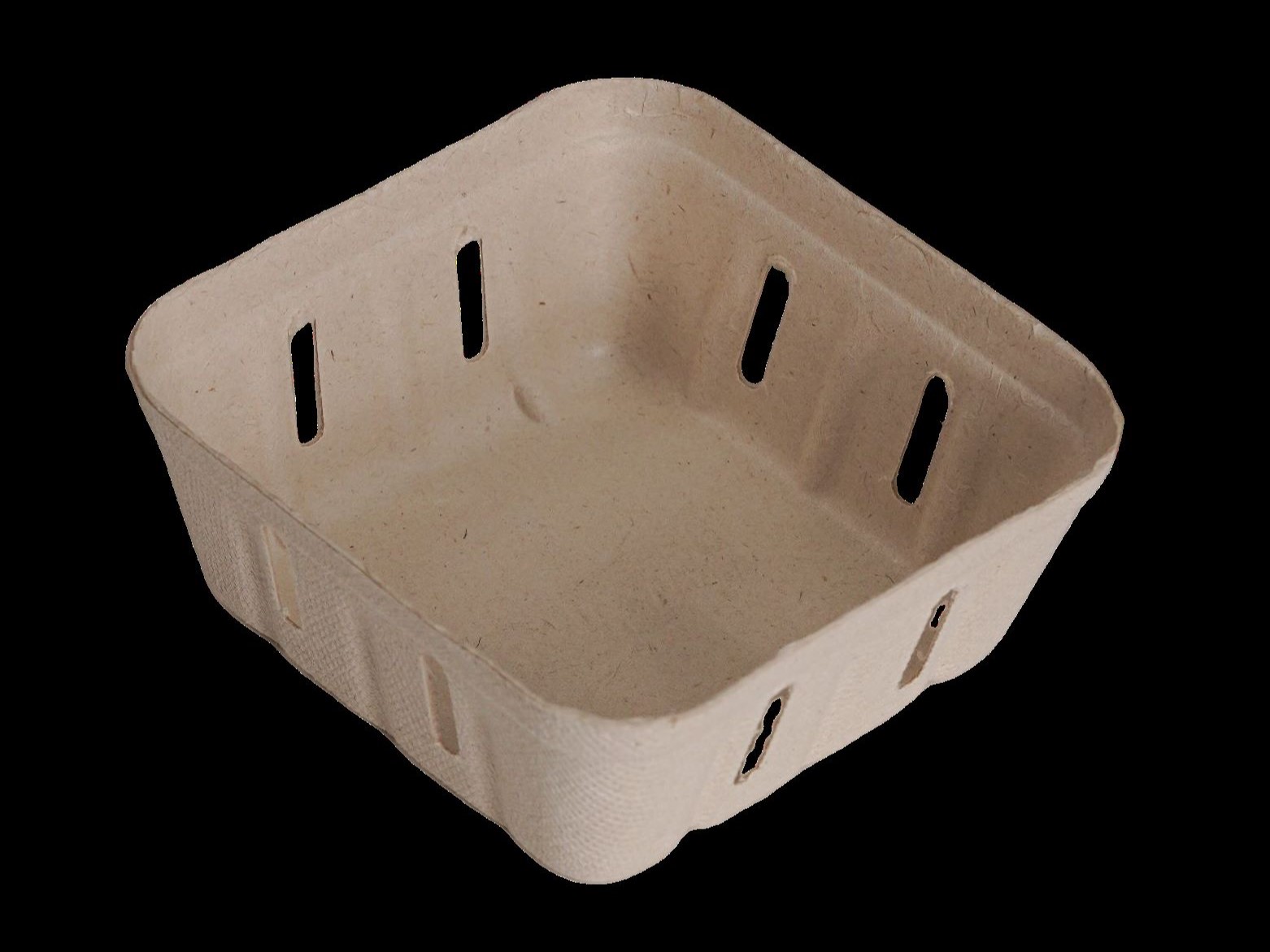 Pulp Fiber Berry Baskets – Vented Fruit Containers for Fresh Produce ...